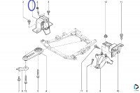 Усиленная правая опора двигателя Лада Ларгус, Лада Х Рей, аналог ...